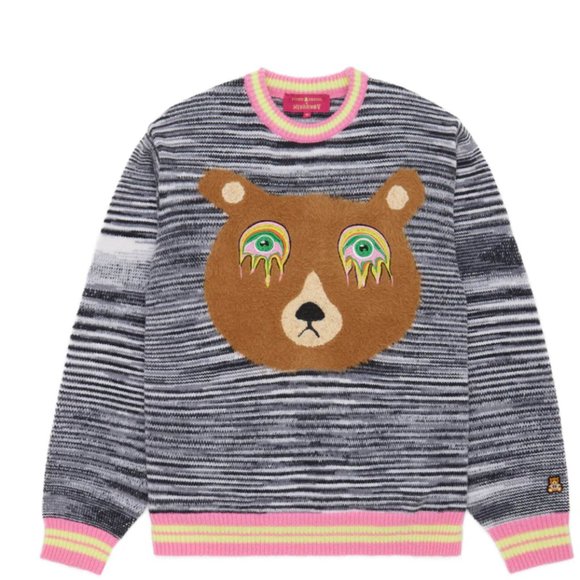 Teddy Fresh | Sweaters | Tf X Myfawnwy Fuzzy Bear Sweater Unisex Size L ...